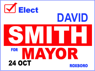 Municipal Election Signs 2022 | Print1.ca